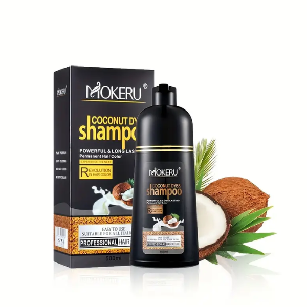Miracle Hair Dye Shampoo with Coconut Oil 500ml– Instantly Color ...